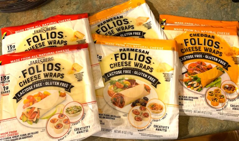 Folios Cheese Wraps Low Carb Ideas for the New Year