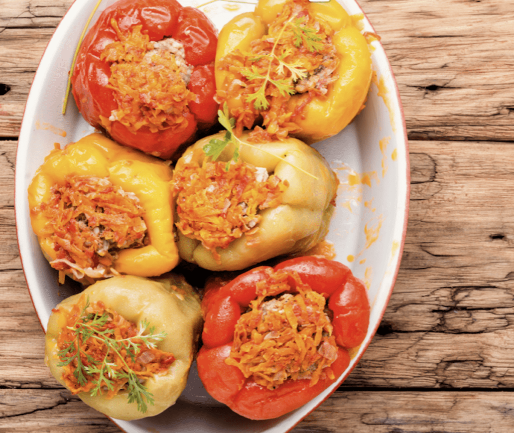 Gemista - Stuffed Vegetables - Food Travelist