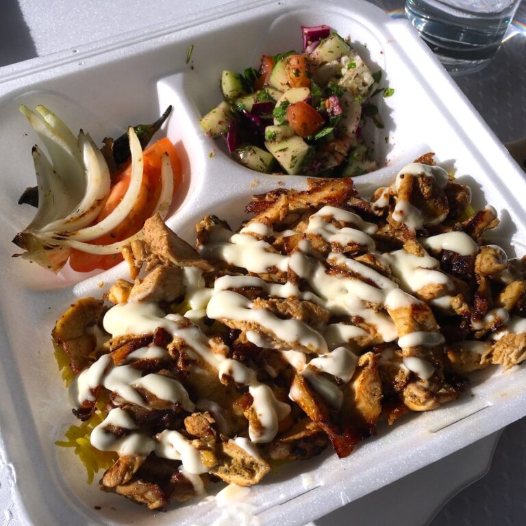 Halal Chicken And Rice Recipe - Food Travelist