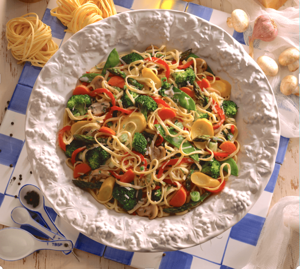Vegetable Pasta Primavera Recipe - A Quick And Easy Healthy Meal
