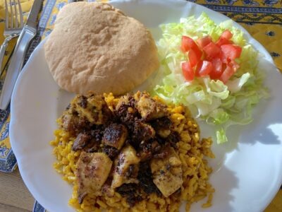 Halal Chicken And Rice Recipe - Food Travelist