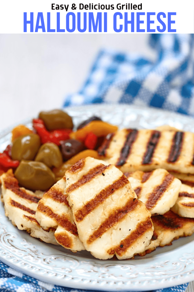 Grilled Halloumi Cheese - Food Travelist